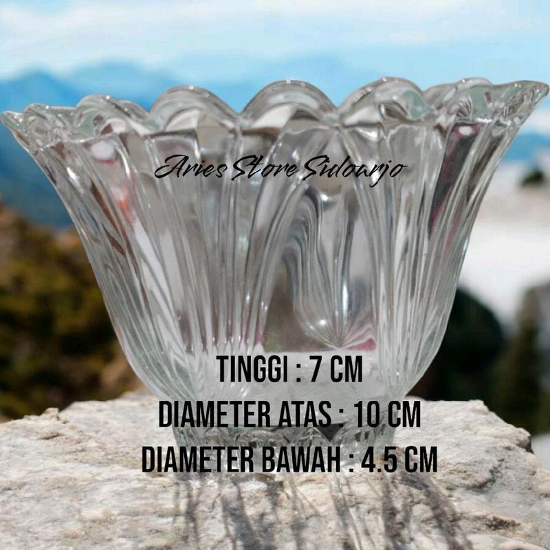 GELAS ES KRIM| GELAS MINUM KACA | GELAS LEBAR | GELAS PREMIU - Shop ...