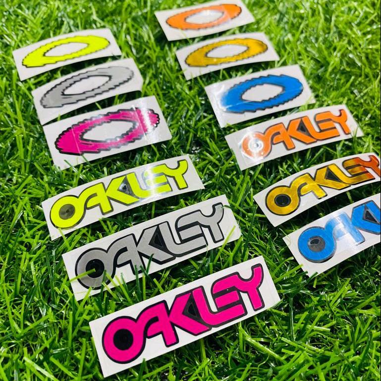 Sticker OAKLEY LOGO OAKLEY cutting design Accessories Motorcycle ...