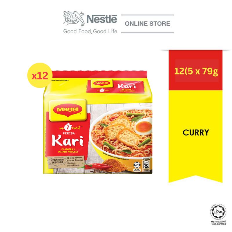MAGGI 2-minit Kari 5x79g (Multipack) (1 Karton) - TikTok Shop Malaysia