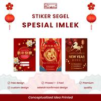Jual Stiker Segel Box Imlek Custom | Sticker Label Hampers Free Design ...