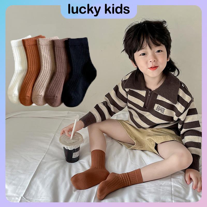 Stokin Kapas Kanak-kanak, Rekaan Ringkas, Tiub Pendek, Bahan - TikTok ...