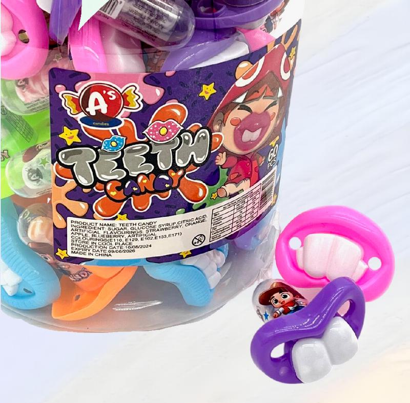 High cost performance Budget-friendly A’s Teeth Candy Mouth Lollipop ...