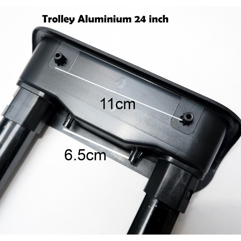 Spare Part Trolley Koper ALuminium ukuran 24 Inch | Cek jarak baut atas ...