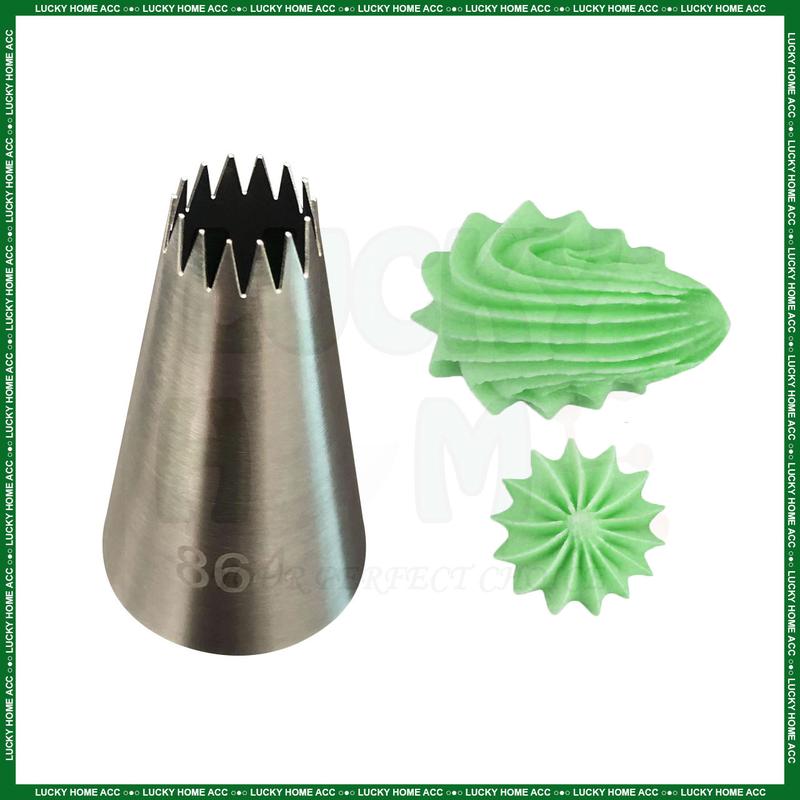 864 Icing Piping Nozzle 864 Cake Decorating Tool Pastry Tip Acuan ...