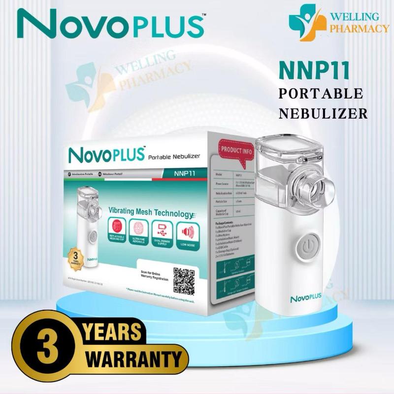 【PROMO】NovoPlus Portable Nebulizer (NNP11) | Replaceable Medicine ...