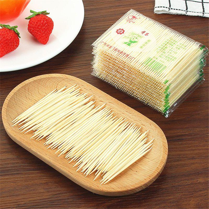 High quality Natural Bamboo Toothpicks Disposable For Home Care ...
