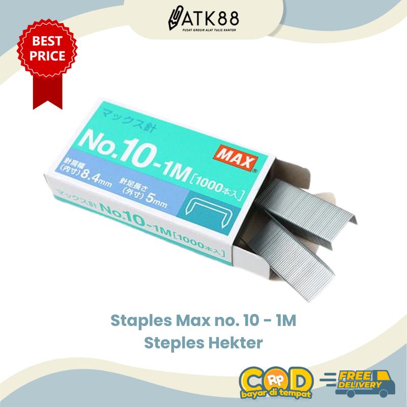Isi Staplers MAX no.10 /MAX Isi Staplers no.10 - Shop | Tokopedia