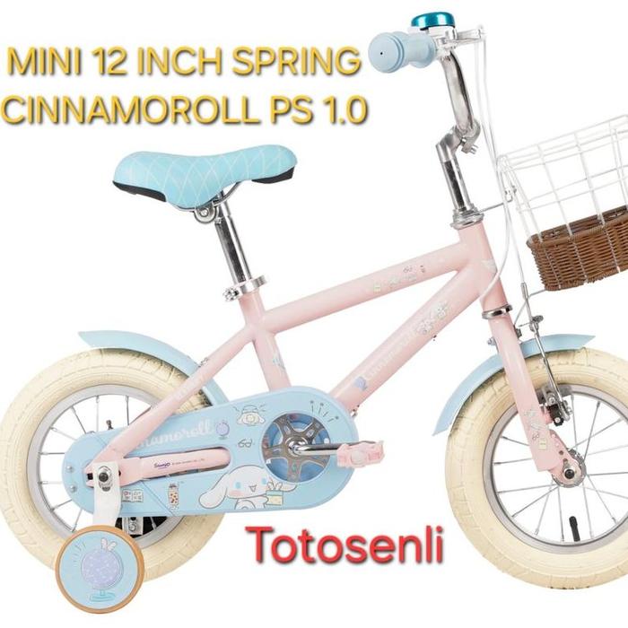 Jual sepeda anak mini 12 inch sepeda perempuan spring cinnamoroll ps 1. ...