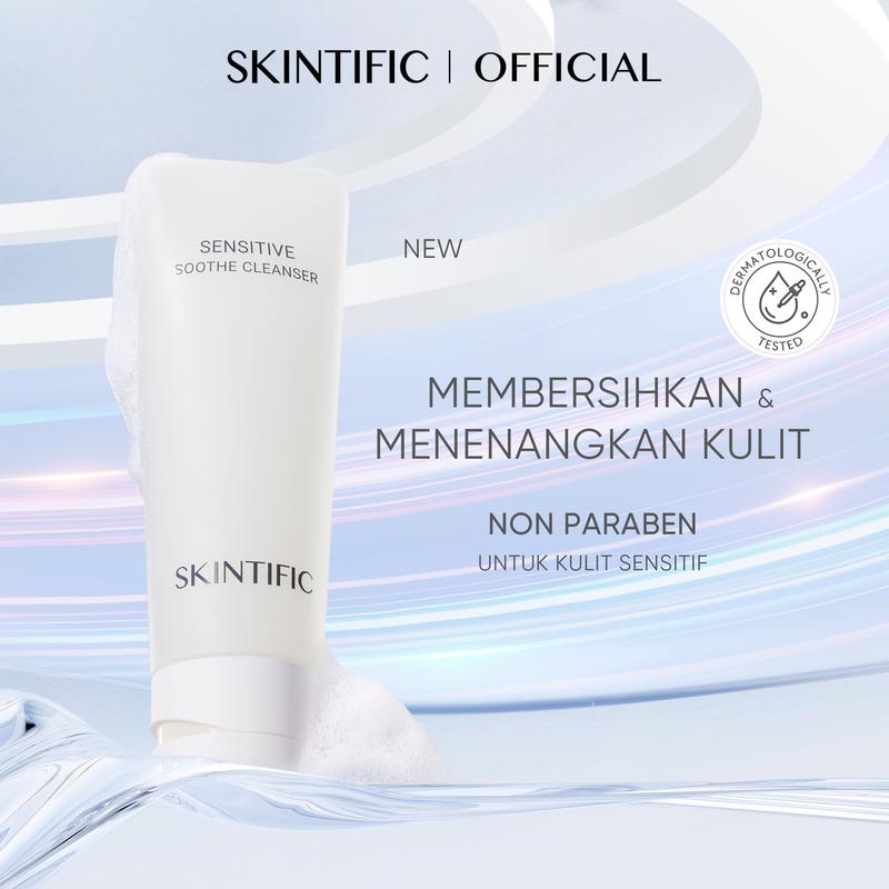 【New】SKINTIFIC Sensitive Soothe Cleanser 120ml - Shop | Tokopedia