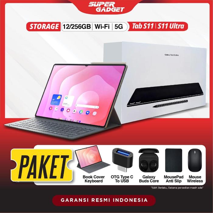 Promo Samsung Galaxy Tab S11 5G Wifi S11 Ultra 12/256 GB 12GB 256GB ...