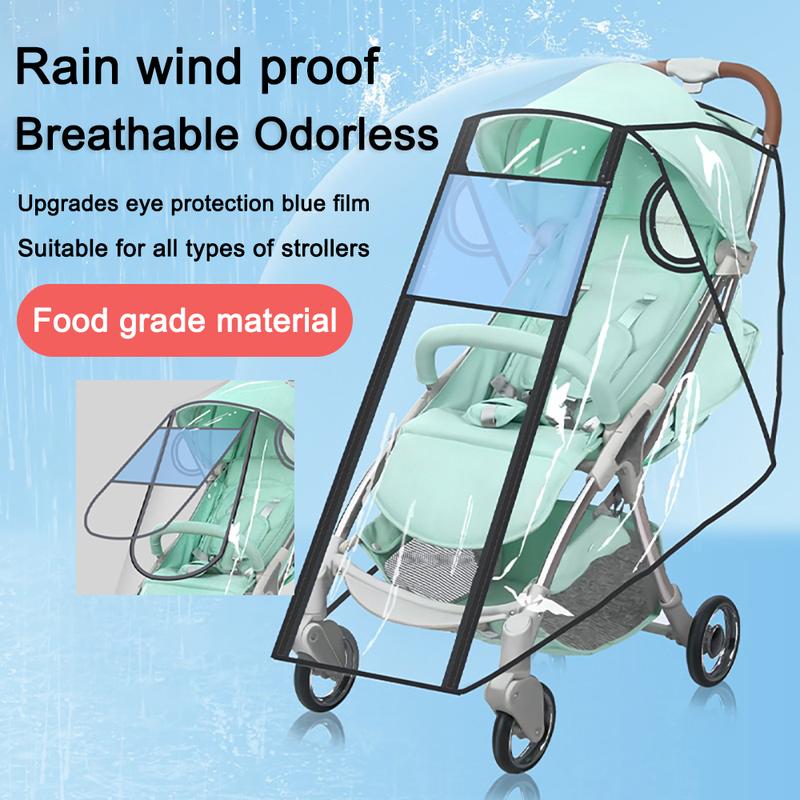SG Stroller Rain Cover Stroller Cover Pram Dust Cover Ventilate ...