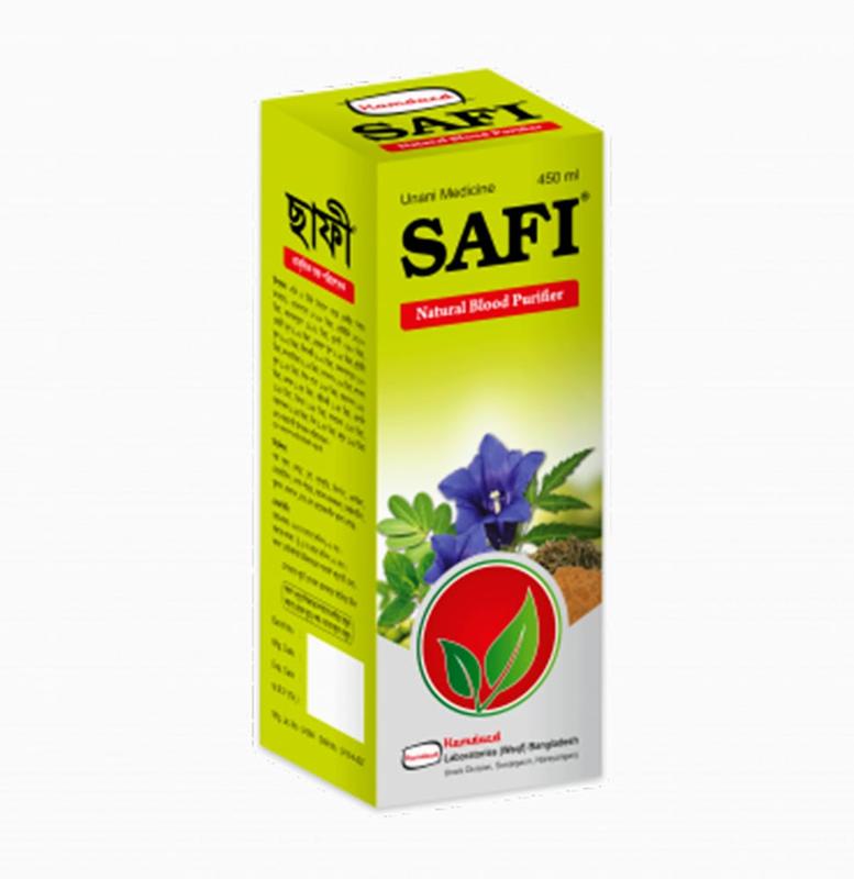 Hamdard Safi Syrup-450ml,Syrup Green, Wakf By Hamdard Bangladeh ...