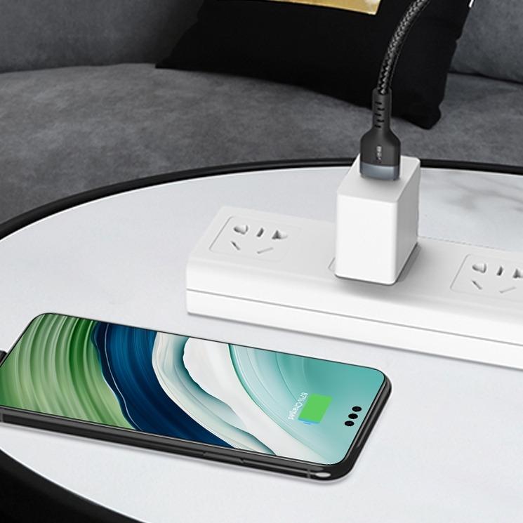 IVON Anti-Knotted IOS USB Fast Charging Data Cable 2.4A (1000mm ...