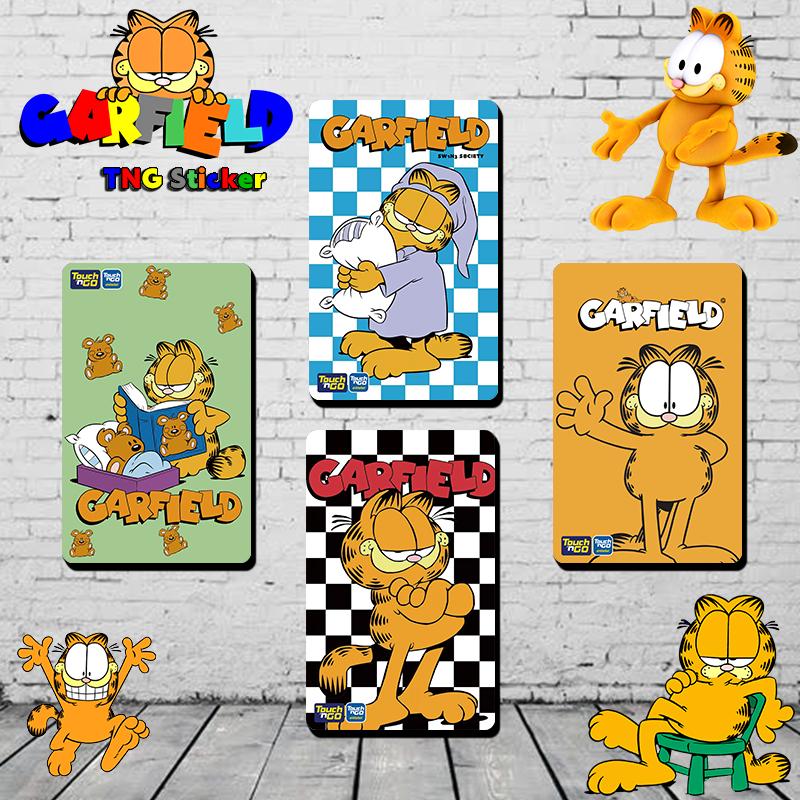 Garfield TNG STICKER - Tng Touch N Go Sticker/Bank Card Sticker ...