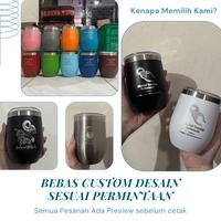 Promo Tumbler Custom Mug Egg Shaped Stainless Steel 350ml Mug Kopi ...