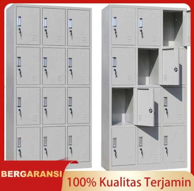 Loker ruang asrama/loker besi/loker kantor/loker sekolah/ - Shop ...