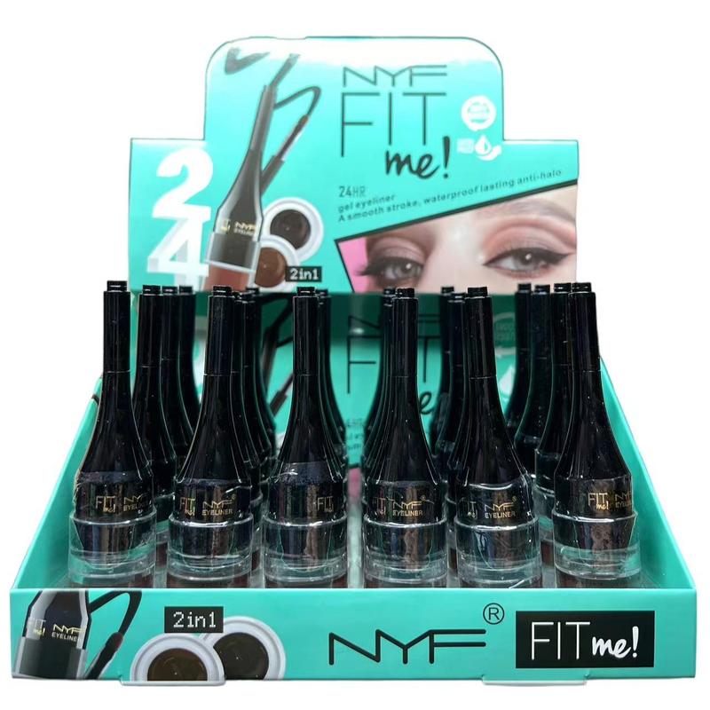 BBL Makeup Beauty NYF Fit Me 2 Color Eye Liner Gel - TikTok Shop Malaysia