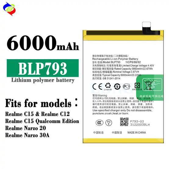 BATERAI BLP793 | R3ALM3 C11 / C12 / C15 / N4RZ0 20 / 30A - Shop | Tokopedia