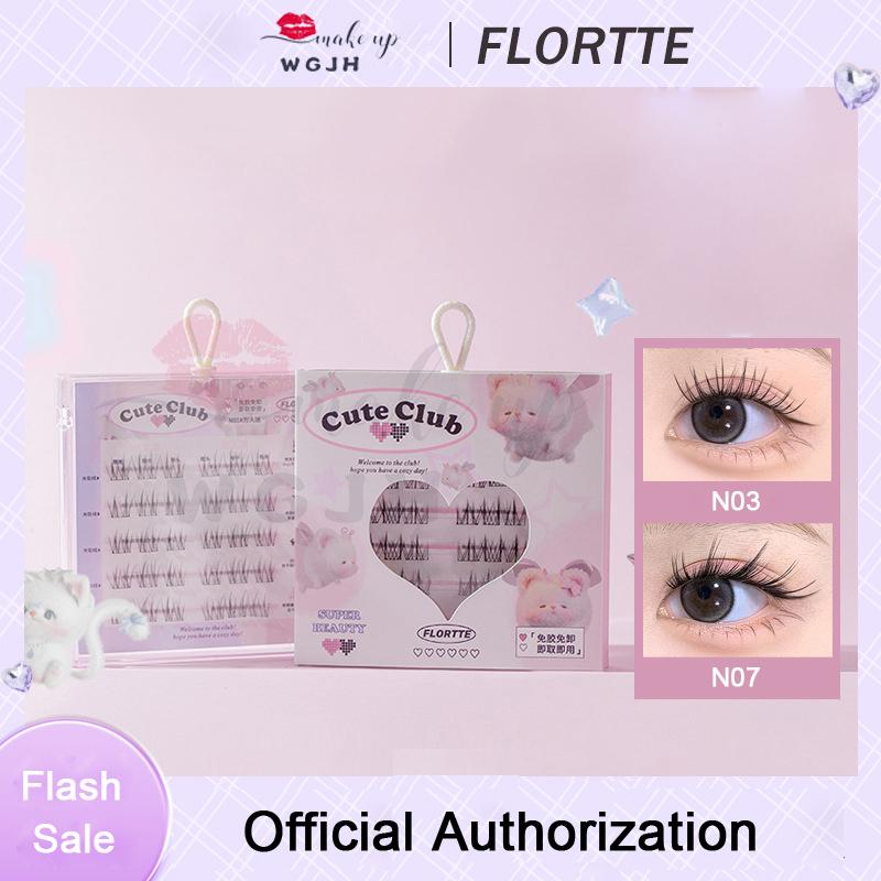 FLORTTE false eyelashes,Comfortable, natural, no need for glue,1 ...