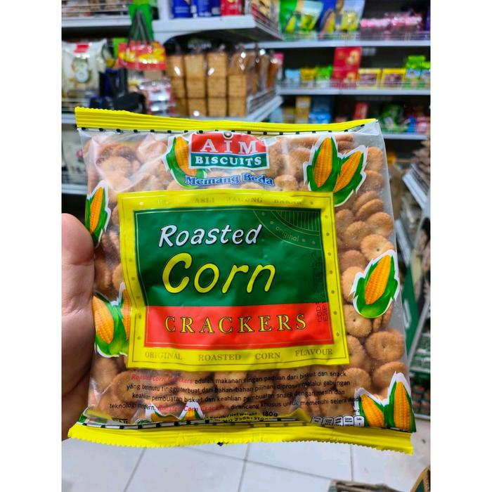 Jual Biskuit AIM roasted corn jagung dan cheese keju - keju - Jakarta ...