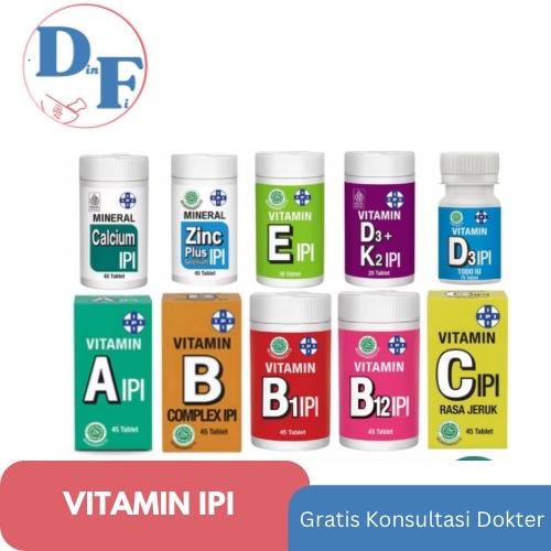 VITAMIN IPI ALLVARIAN / IPI A / IPI C / IPI B1 / IPI B12 / IPI - Shop | Tokopedia