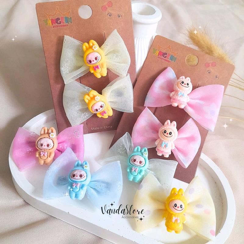 Sepasang / 2pc Jepit Labubu | Set Jepitan Rambut Anak - Shop | Tokopedia