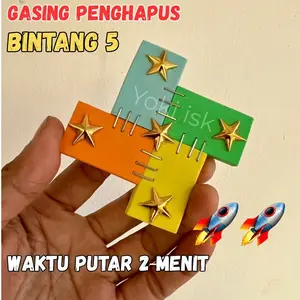 Gasing Penghapus Gangsing Pemadam Warna Warni Mainan Anak Viral Gasing ...
