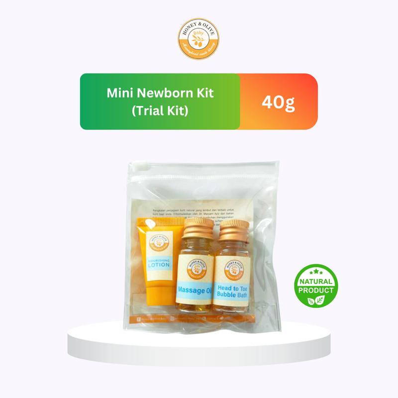 [Mini] Kit Mandian dan Penjagaan Badan Bayi (Honey Olive Baby - TikTok ...