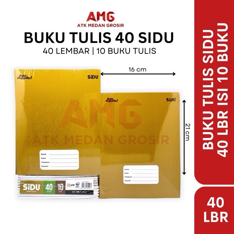 BUKU TULIS SIDU ISI 40 LEMBAR SUDAH SAMPUL COKLAT CRAFT SINA - Shop ...