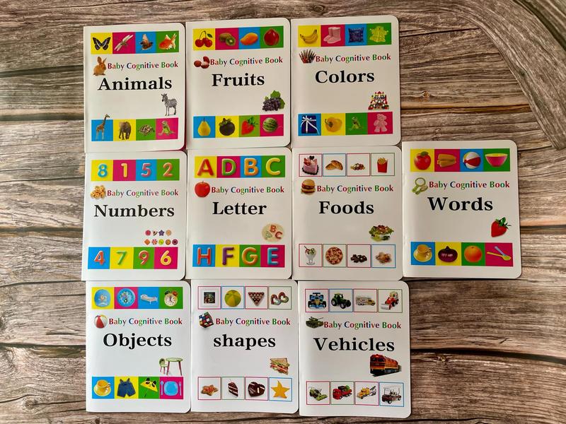 UG Set of 10’s Baby Cognitive Books - TikTok Shop Philippines
