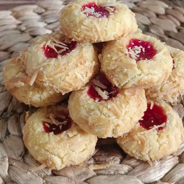kue kering strawberry chesse 600ml Gula Keju Kue Food Gula Keju - Shop ...
