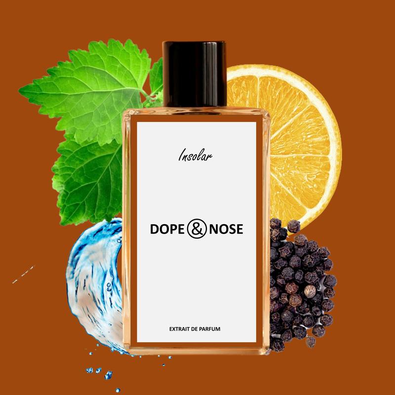 DOPE & NOSE INSOLAR 55ML EXTRAIT DE PARFUM Lasting Orange Aquatic ...