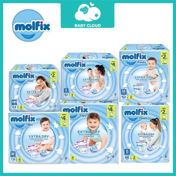 Molfix Extra Dry Tape/Pants-All Size - TikTok Shop Malaysia
