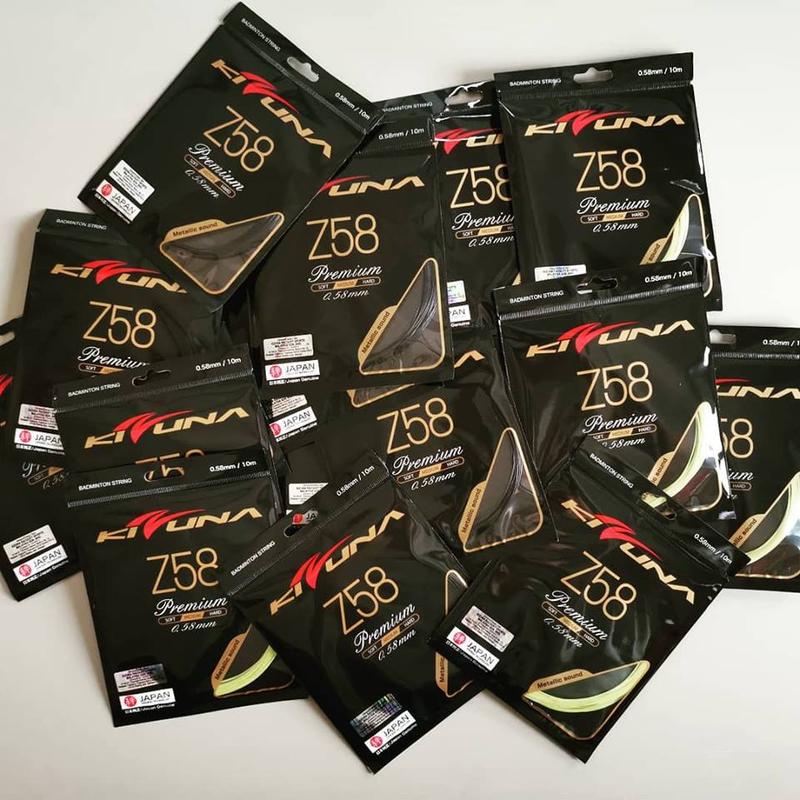 KIZUNA Z58 (0.58mm.) Made in Japan Badminton String Original - TikTok ...