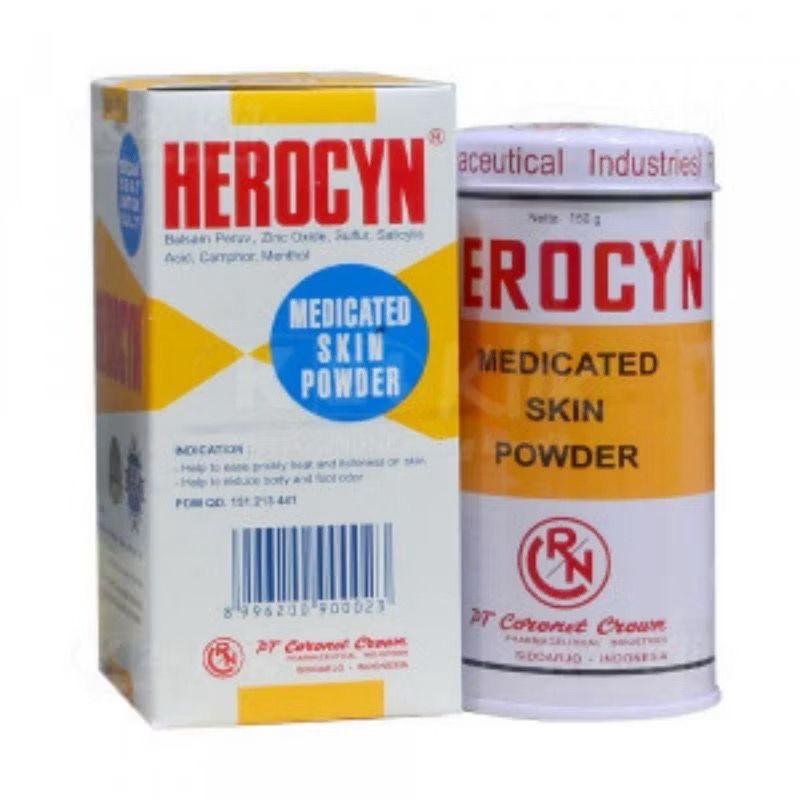 Herocyn medicated skin powder series 80g - TikTok Shop Malaysia