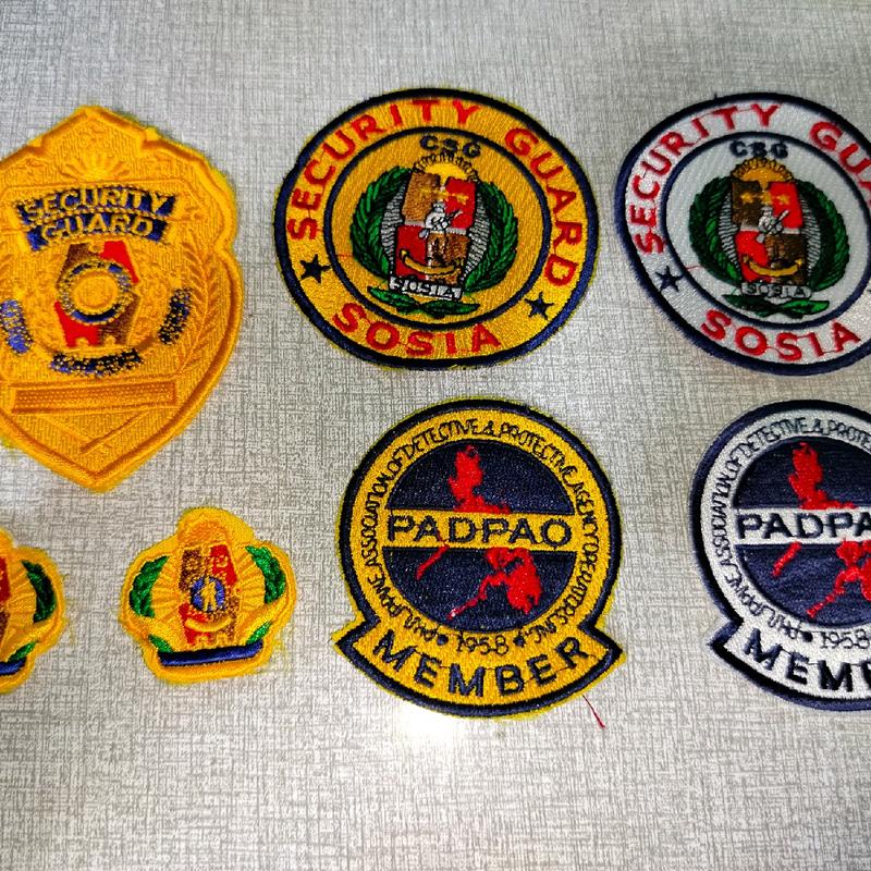 Patches for Security Guard (EMBROIDERY) - TikTok Shop Philippines
