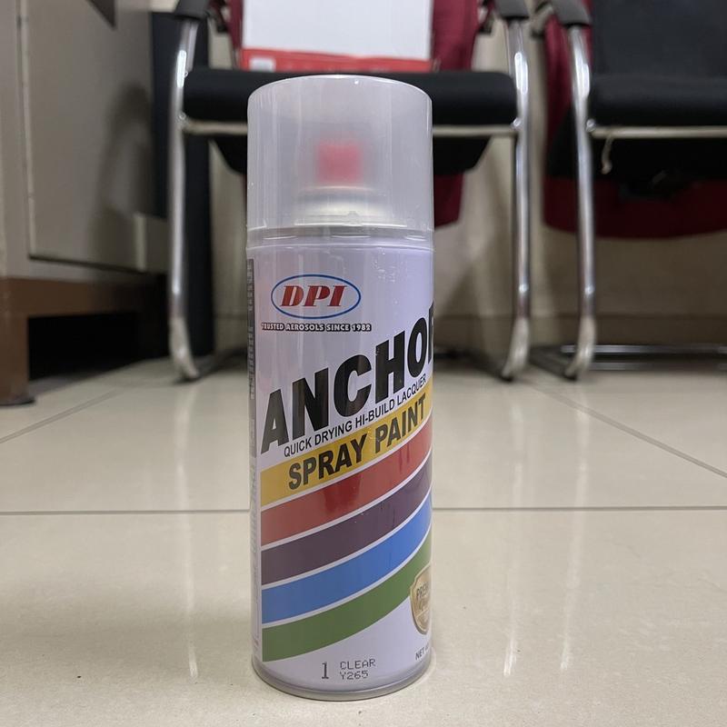 ANCHOR SPRAY 1 CLEAR TIN SPRAY ANCHOR NO 1 NUMBER 1 CLEAR SPRAY ...