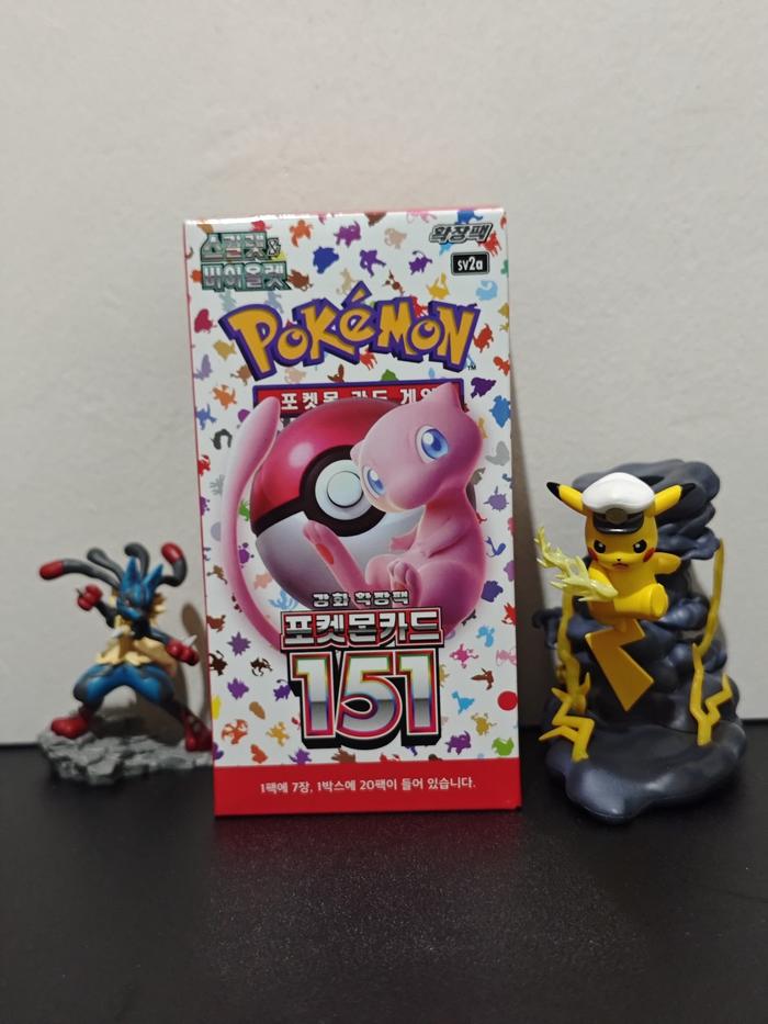 Jual Kartu Pokemon 151 Booster Box sv2a Korea Korean Version Sealed ...