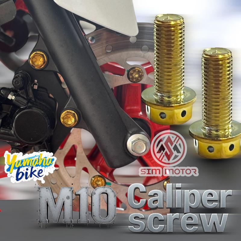 Caliper Screw M10 SAIZ 14 thread 10mm Front Brake Caliper LC135 ...