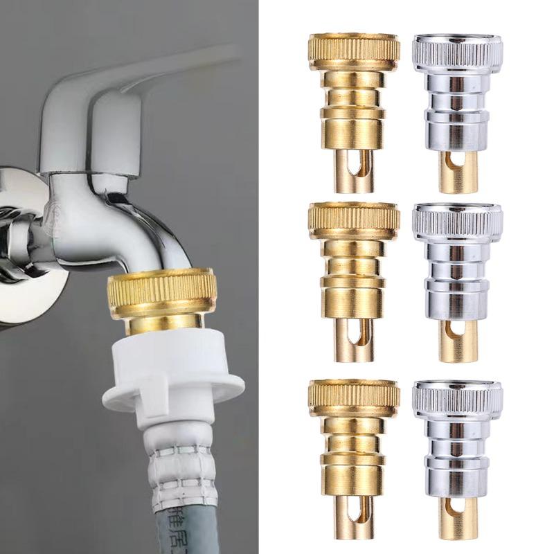 4 Point Tap Joint Faucet Adapter Connect Washing Machine Inlet - TikTok ...