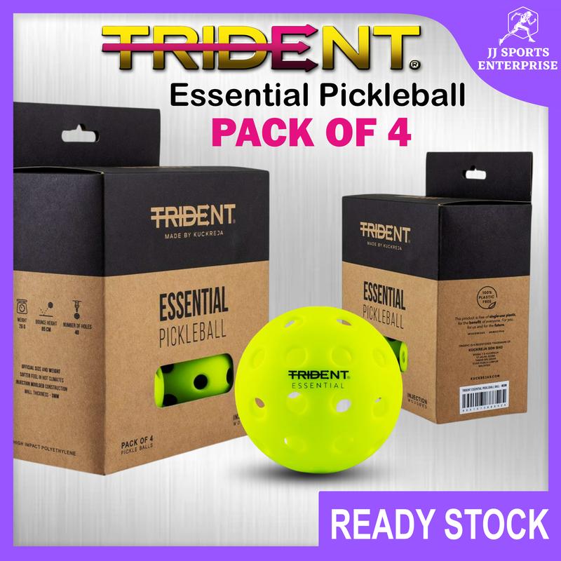 Trident Essential Pickleball Balls (Set of 4) Neon - TikTok Shop Malaysia