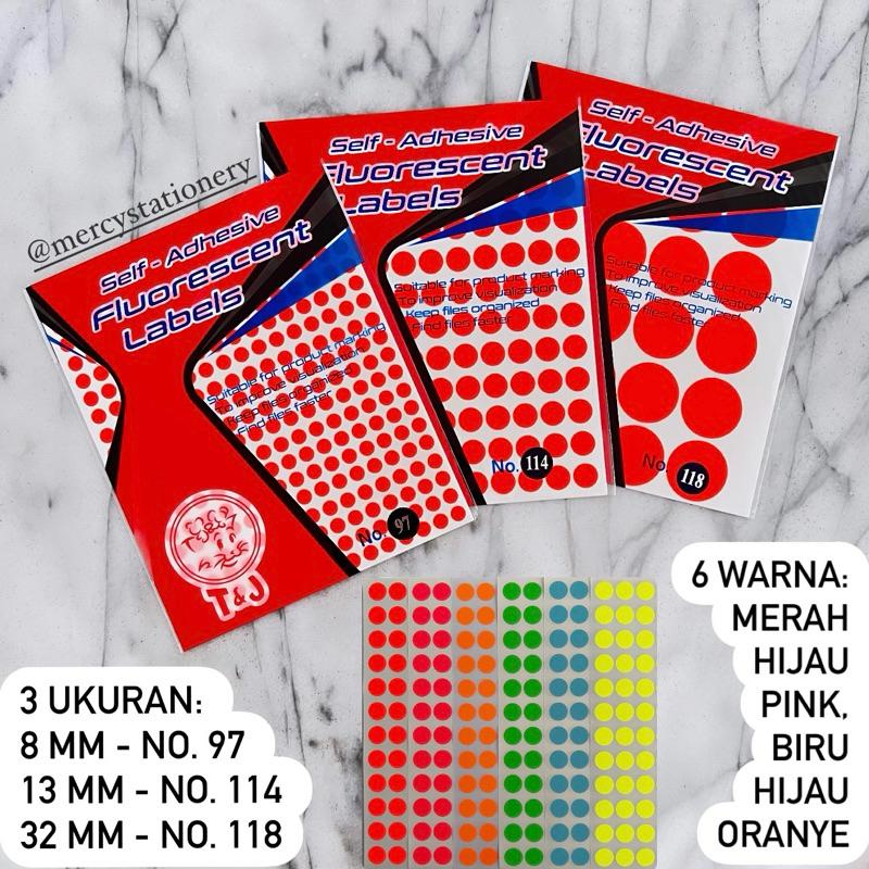 Label Sticker Bulat Warna 97 & 114 Reward Stickers Tom & Jerry - Shop ...