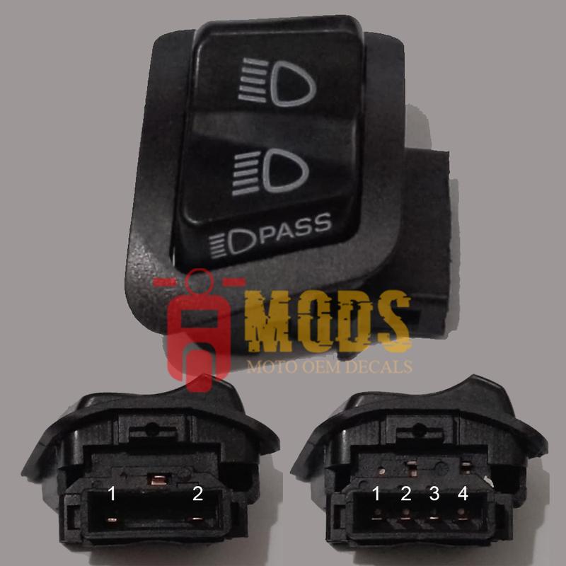 HONDA PASS BEAM SWITCH (HI-LOW-PASS) for Wave, Click v1, Beat, - TikTok ...