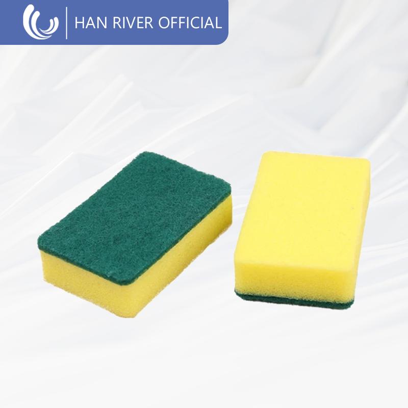 HAN RIVER Kitchen Dishwashing Sponge Rectangle Sponge Magic Cleaning ...