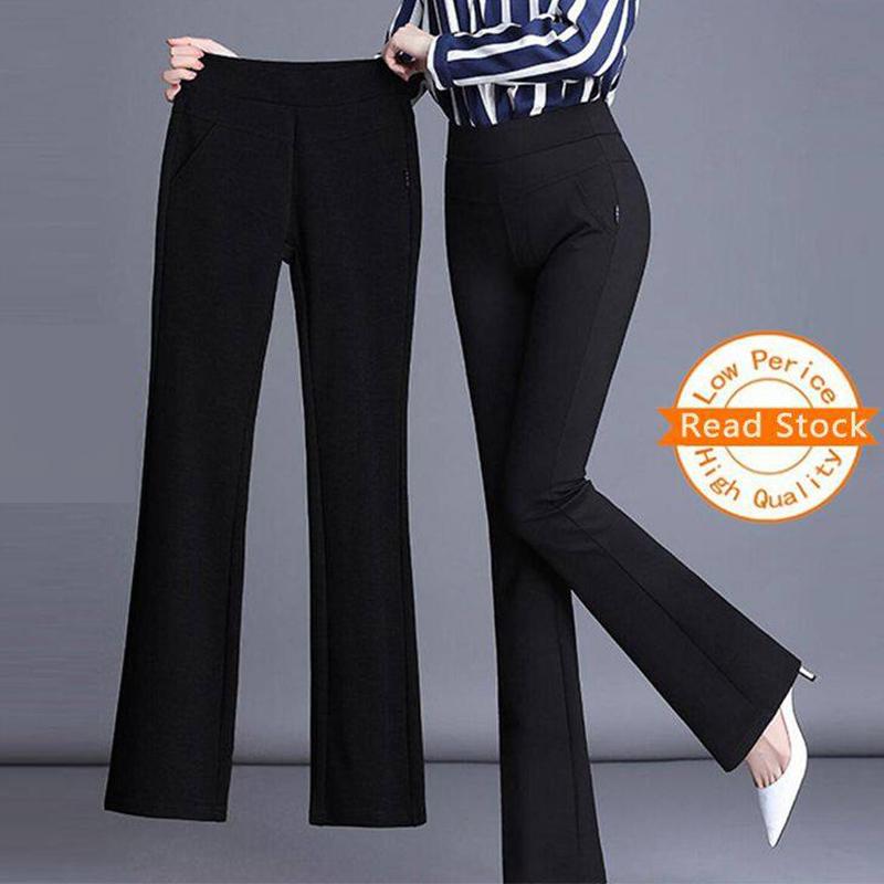 Seluar Bootcut, Saiz Besar, Untuk Wanita, Stok Sedia - TikTok Shop Malaysia