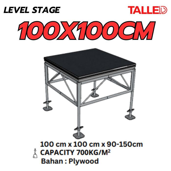Jual PANGGUNG LEVEL STAGE ALUMUNIUM EVENT EQUIPMENT TALLED 1X1M 1X2M ...