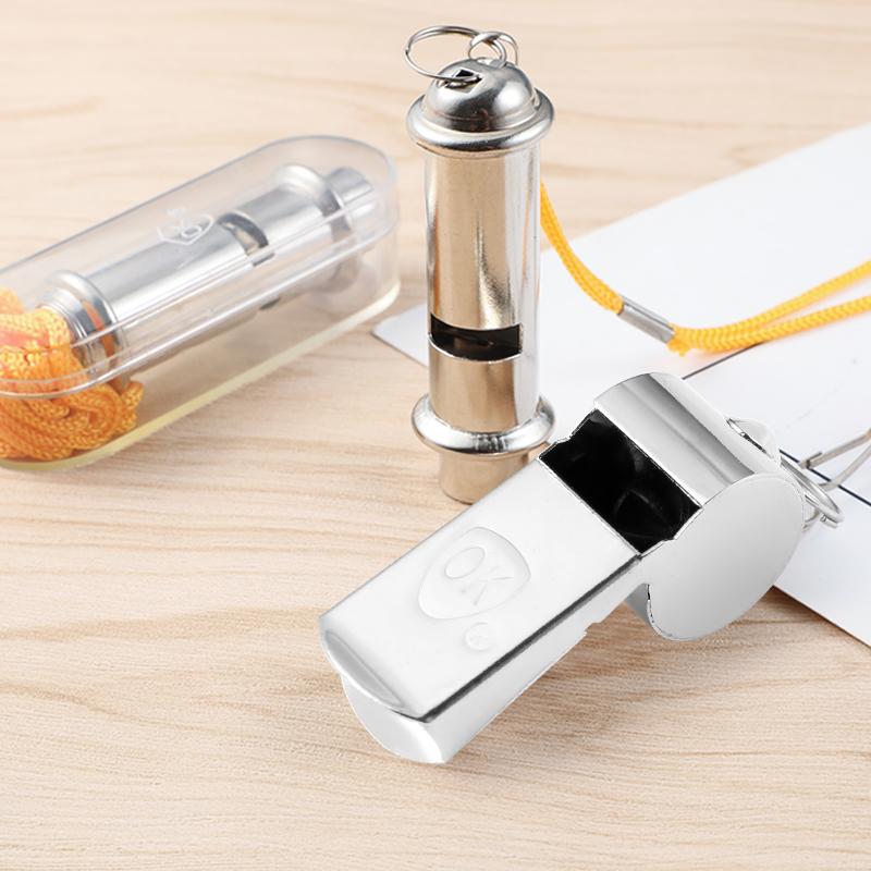 Stainless steel whistles Outdoor traffic command whistles School ...