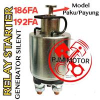 Promo 186F Relay dinamo starter Bandit bendit starting mesin genset ...