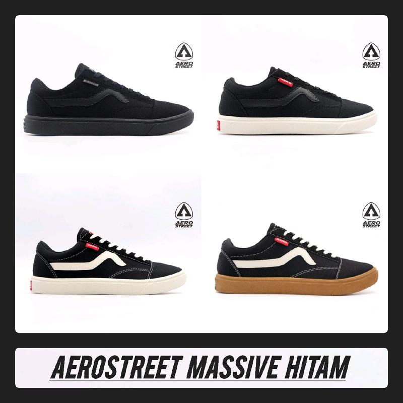 Aerostreet 37-44 Massive Hitam | Massive All Black | Massive - Shop ...