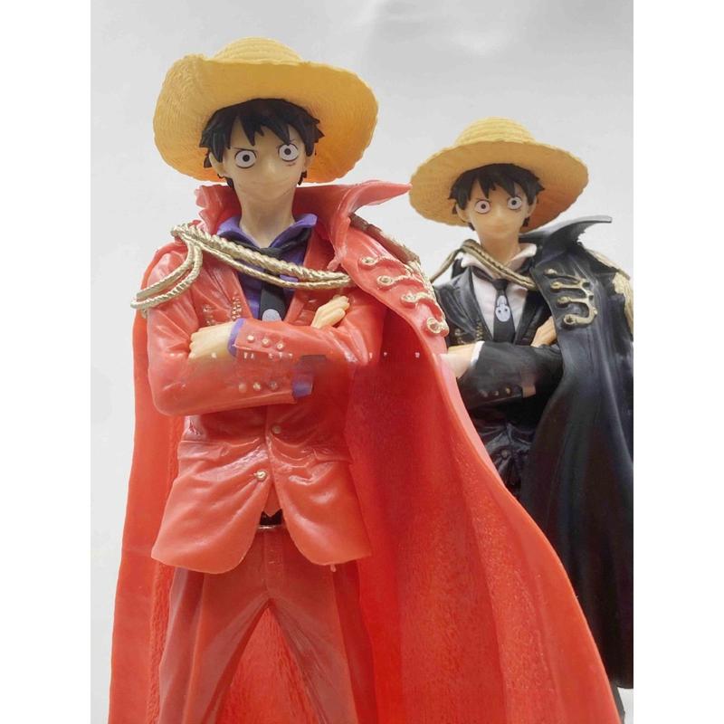 Pirate sailing king 20th anniversary red black Luffy cape Luffy ...